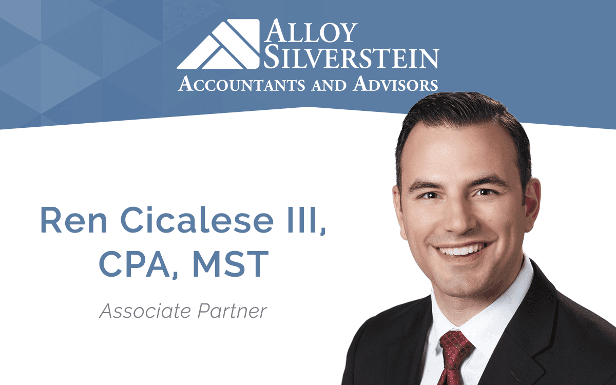 Reynold Cicalese III, CPA, MST - Alloy Silverstein Tax Professionals