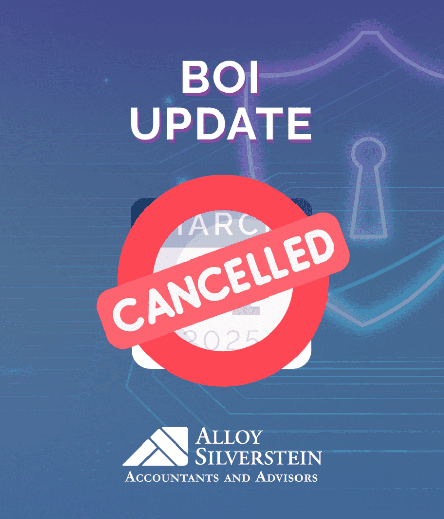 Final BOI Update: U.S. Treasury Suspends Enforcement of BOI Reporting ...